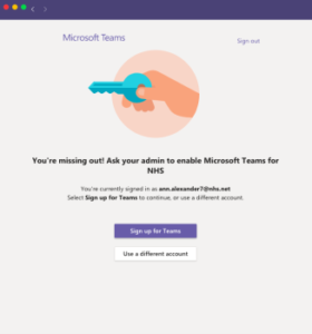 Licence error while accessing OWA and Microsoft Teams application ...