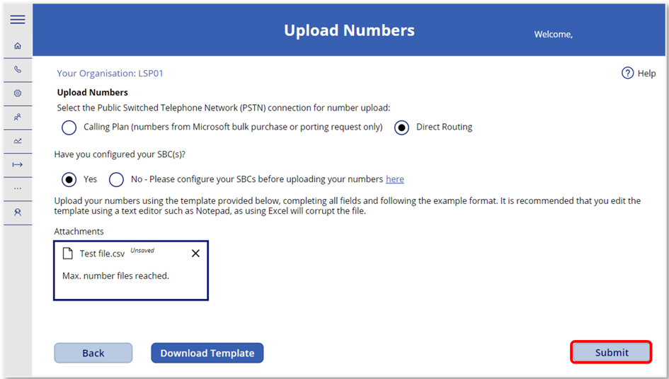 Onboarding (Direct Routing) – NHSmail Support
